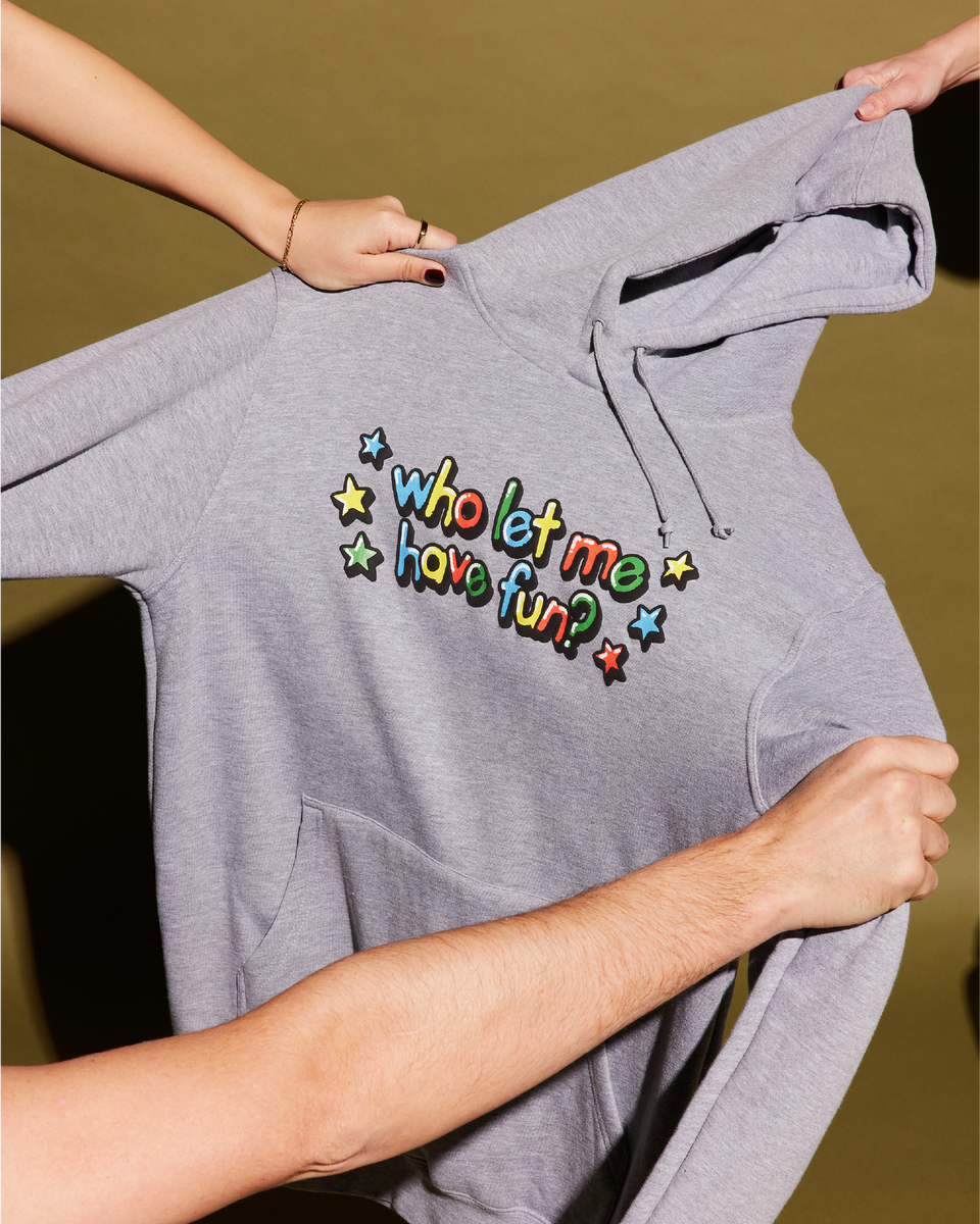 FUN / HOODIE / GREY – Cody's Run Club